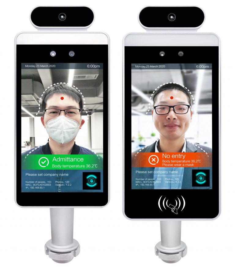 Facial Recognition Temperature Sensor - Klique Design Pte Ltd